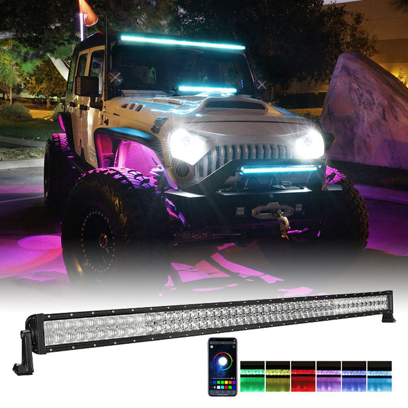 52 inch light bar for jeep wrangler store