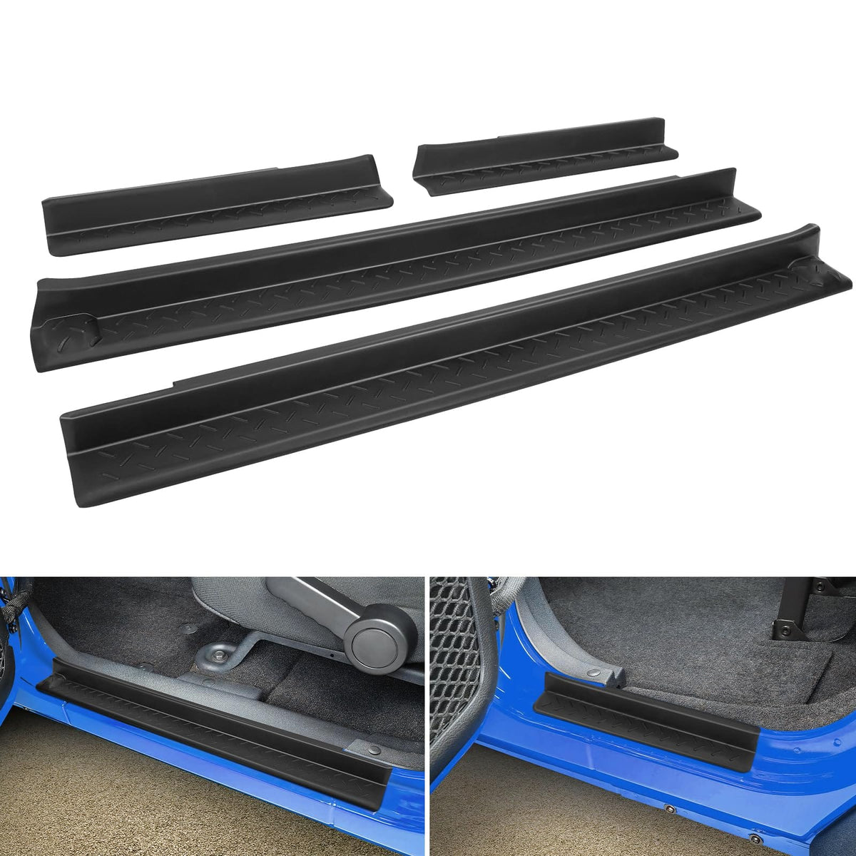 Suparee Jeep Wrangler Door Sill Guards for 2007-2018 JK JKU — SUPAREE