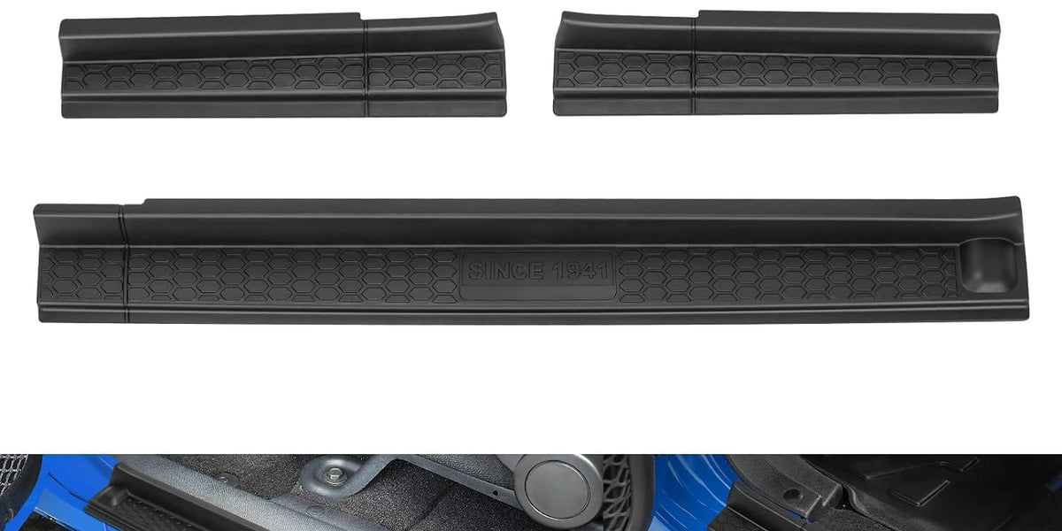 Suparee Jeep Wrangler Door Sill Guards with 1941 for JKU 4 Door — SUPAREE