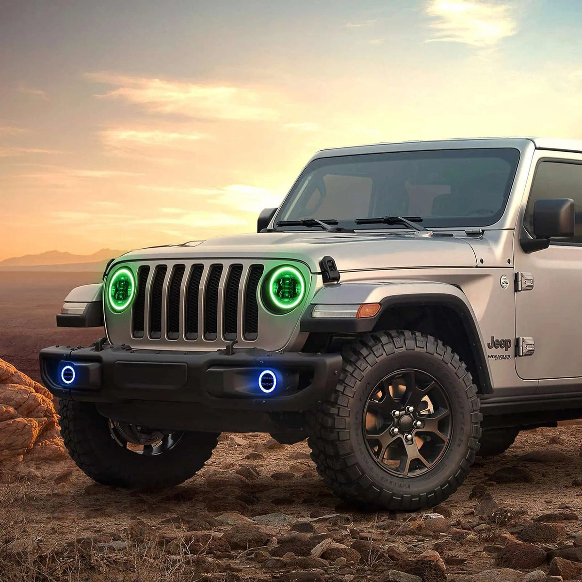 The Best Solution For Jeep LED Lights, Brightness with 1-year Warranty