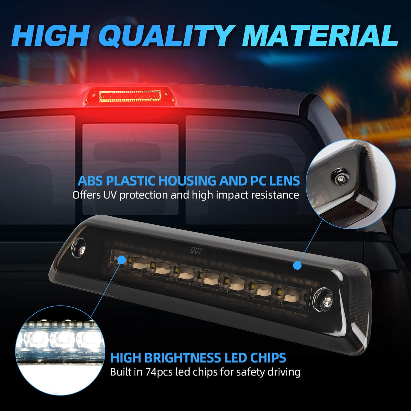 Ford LED Third Brake Light for 2009-2014 F150 SUPAREE