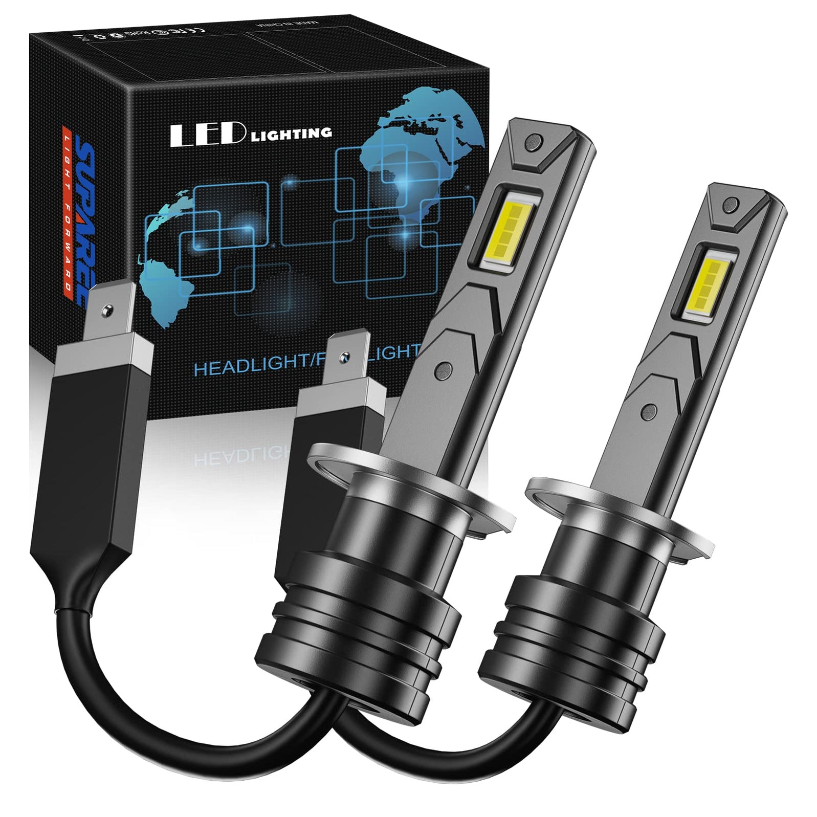 LED Headlight Bulbs D-SERIES H-SERIES Plug and Play — SUPAREE