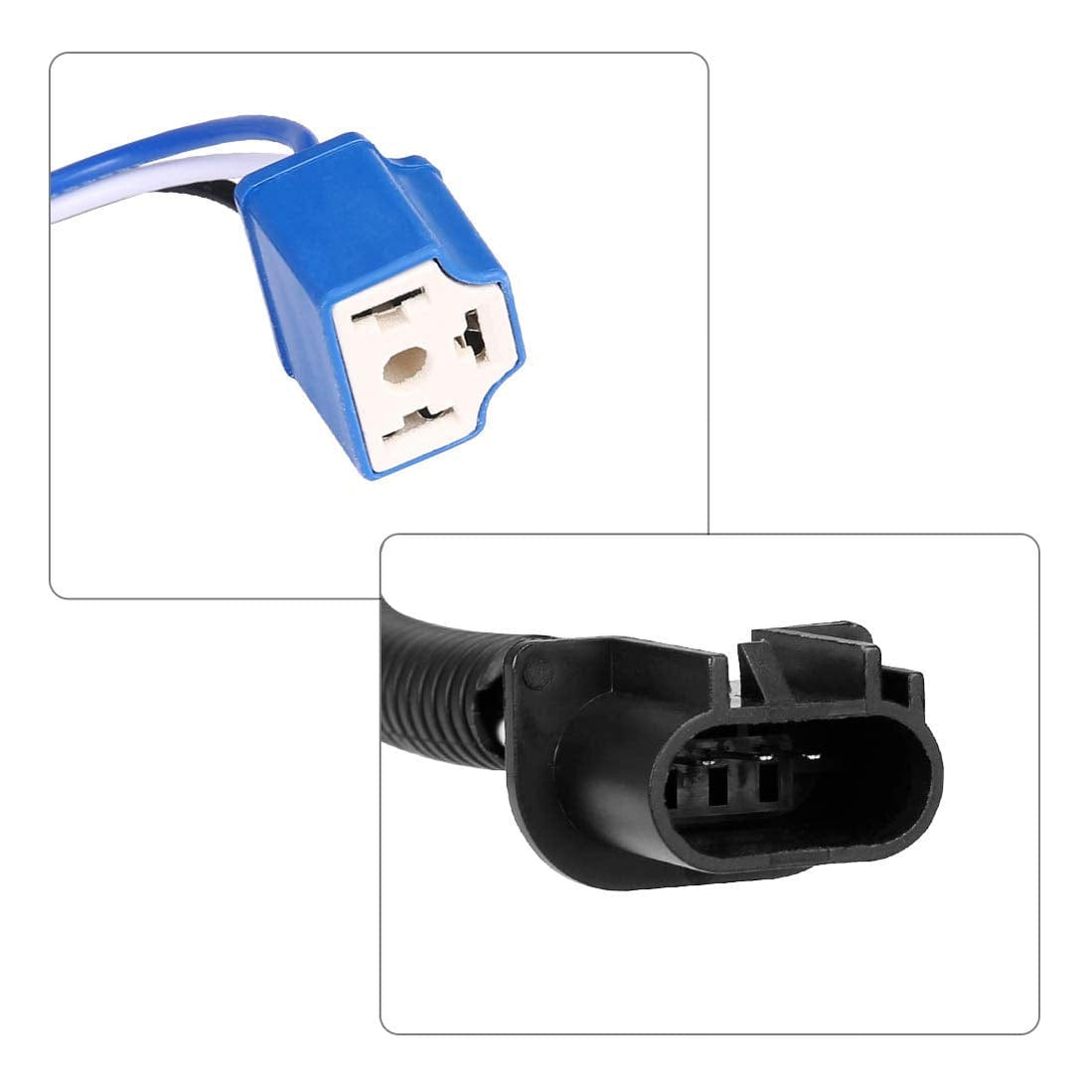 SUPAREE H13 to H4 Adapter (PAIR)Headlight Conversion